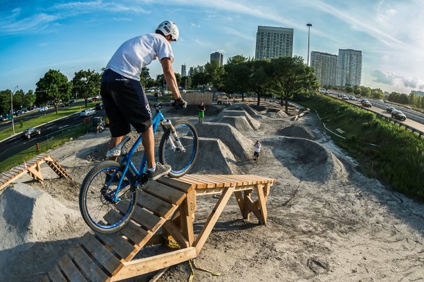 Wheels get rolling on new Sunnyside Bike Park