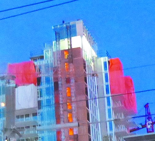 PHOTO: Calgary tower construction