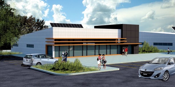 Are carbon neutral steel big box stores possible?