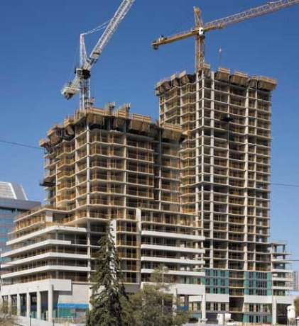 Monarch Construction does double duty at Equinox condominium project