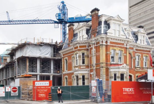 Work continues on James Cooper Mansion refurbishment in Toronto