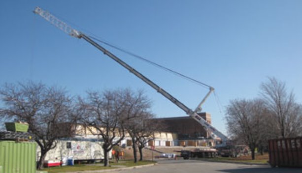 Hamilton water treatment plant stays in service during rebuilding operation