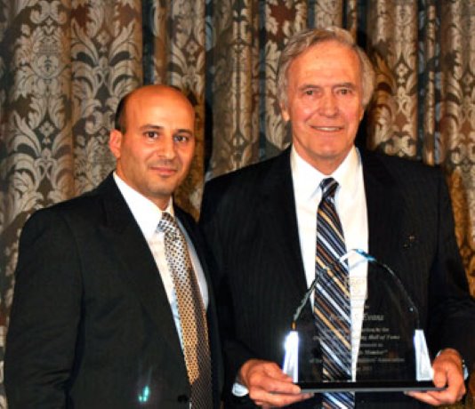 Bruce Evans inducted into Ontario Road Building Hall of Fame