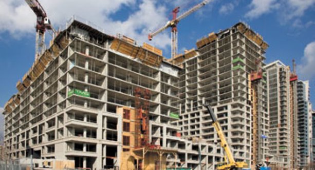 PHOTO: TMG Builders work on King West condos in Toronto