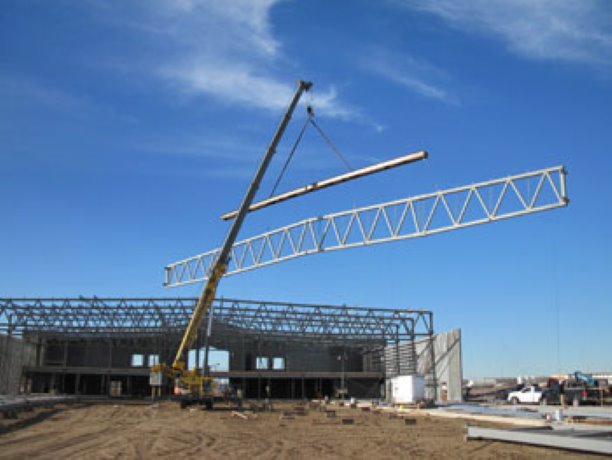 Extra large trusses called for innovation for Ponoka, Alberta event centre
