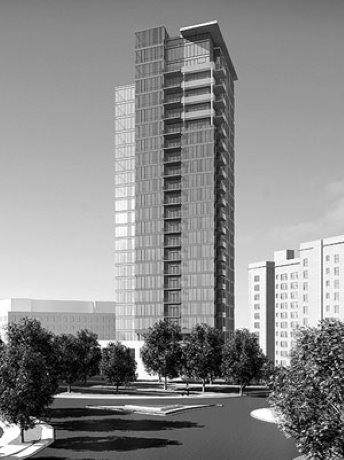 Church steeples inspire design of condo tower