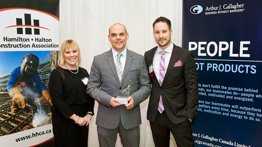 Jay Burley honoured with HHCA’s Young Leader Award