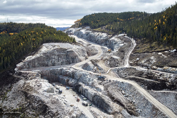 Final plant underway for Hydro-Quebec’s Romaine project