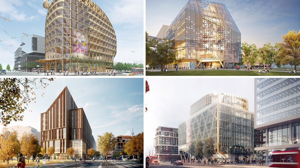 George Brown unveils four finalists in tall-wood Arbour competition