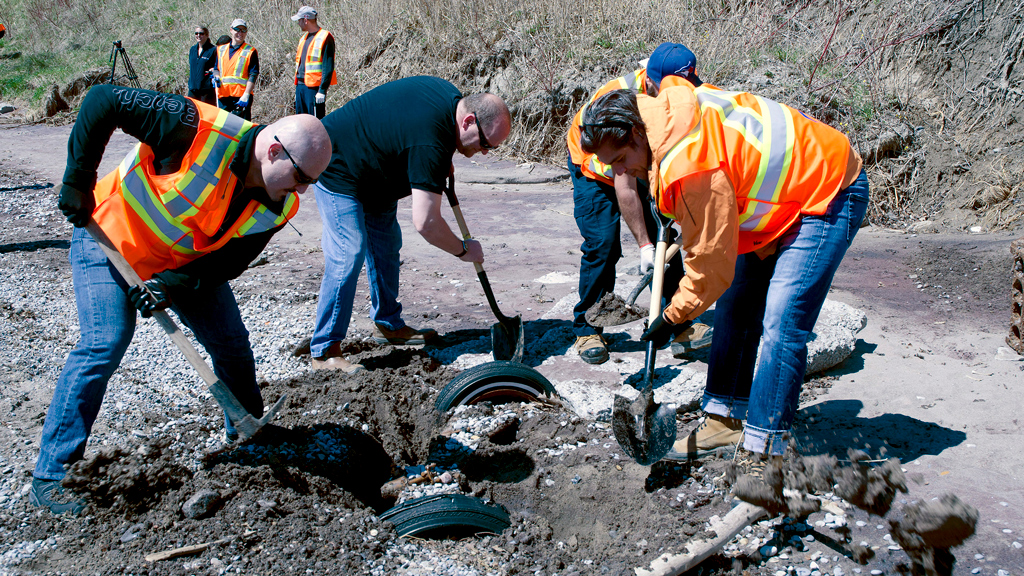 Shoreline cleanup no small task for partner organizations
