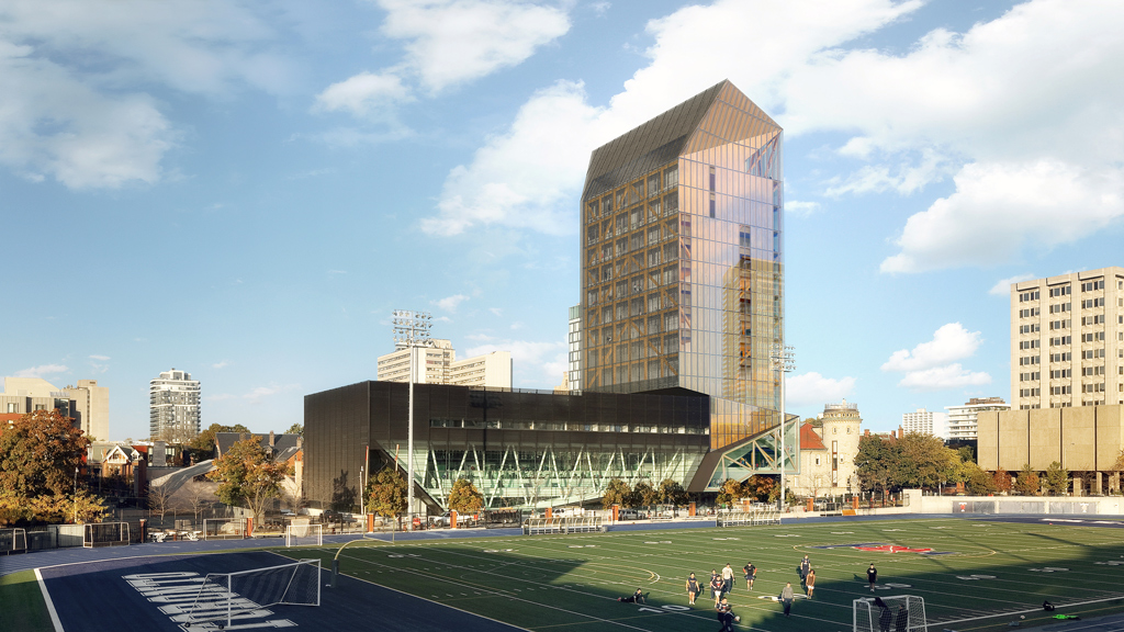 U of T announces 14-storey wood tower