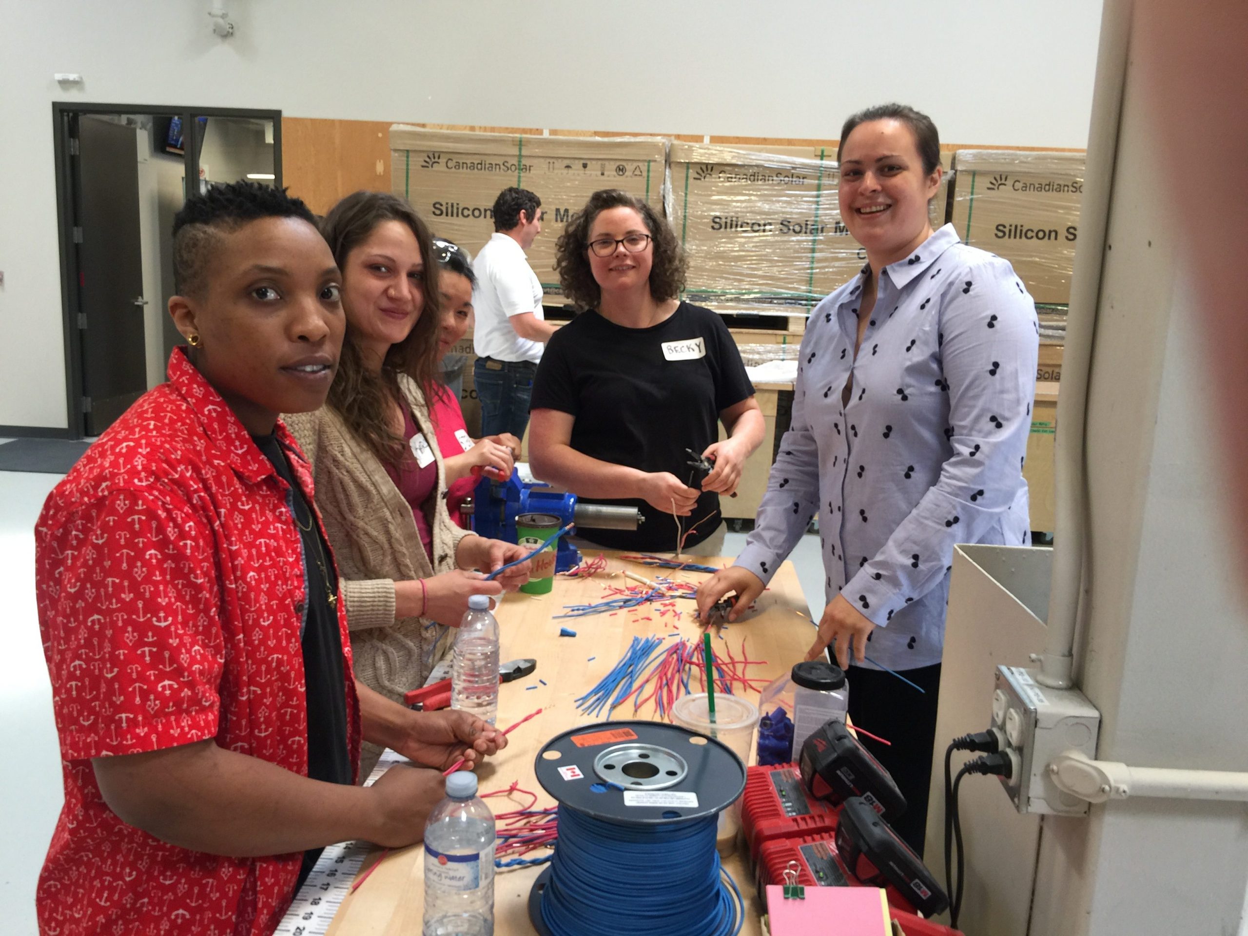 Electrical open house looking to spark enthusiasm from women for the trade