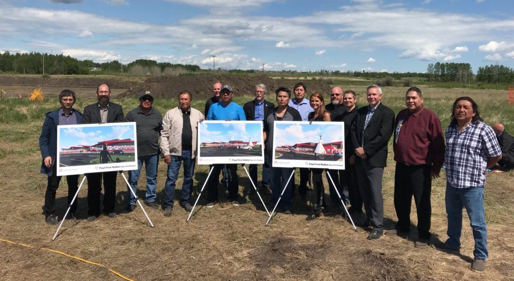 New $18.6-million school project breaks ground in Paul First Nation
