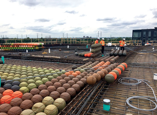 BubbleDeck bursts onto scene for Mississauga office build