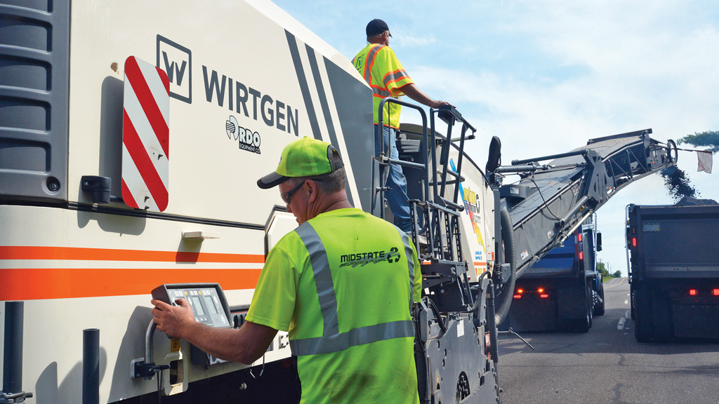 Cold planers key to asphalt milling projects