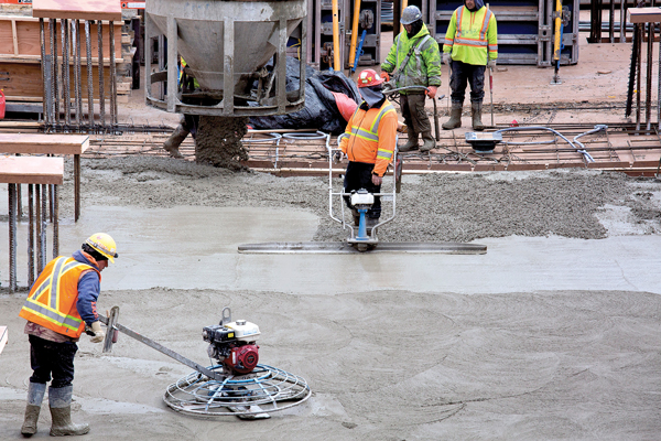 PHOTO: Concrete Crew Co-ordination
