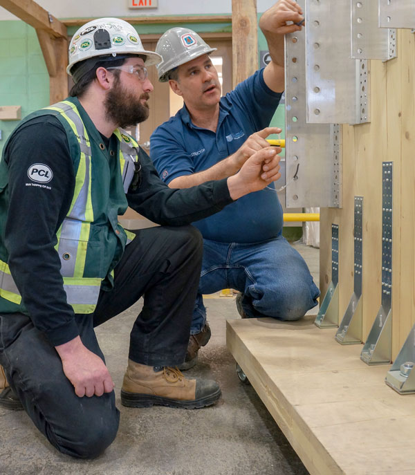 CCAT mass timber course prepares carpenters for emerging building trend