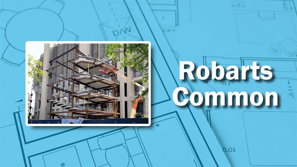 PHOTO: Robarts Common Construction