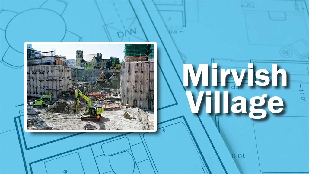 PHOTO: Earthmoving at Mirvish