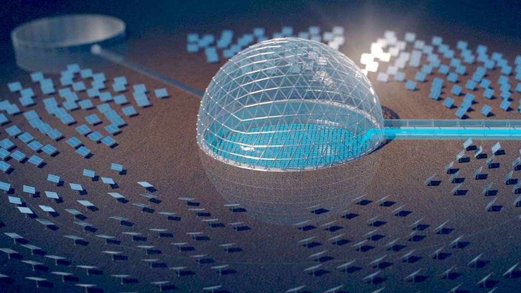 Saudis build ‘solar dome’ desalination plant