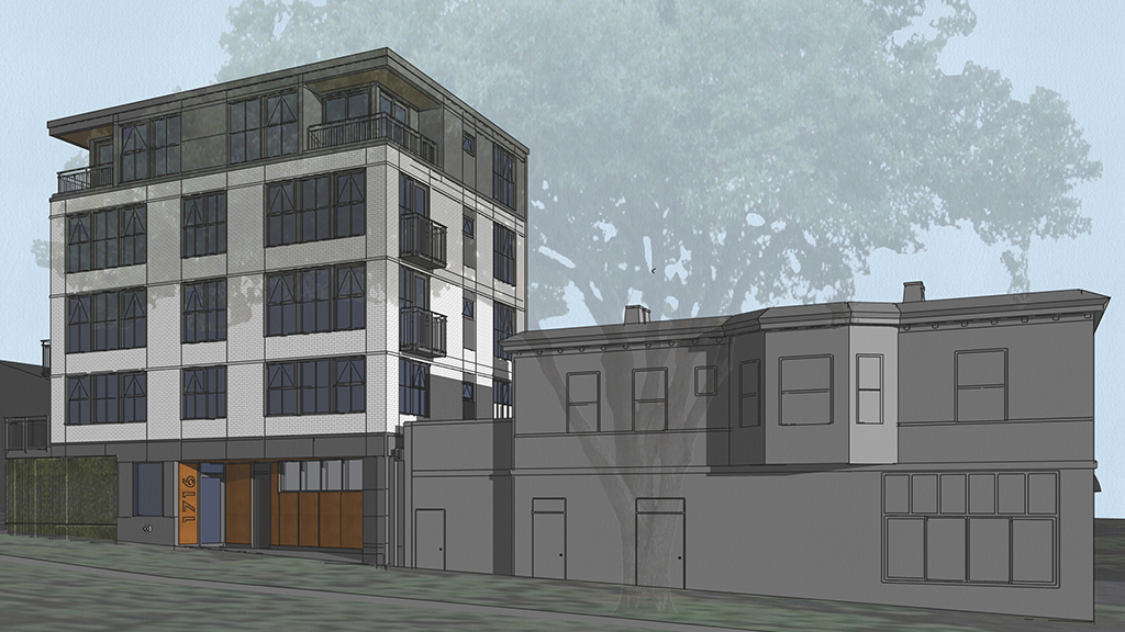 Commercial Drive ‘laneway’ building makes use of tight space for tall ...