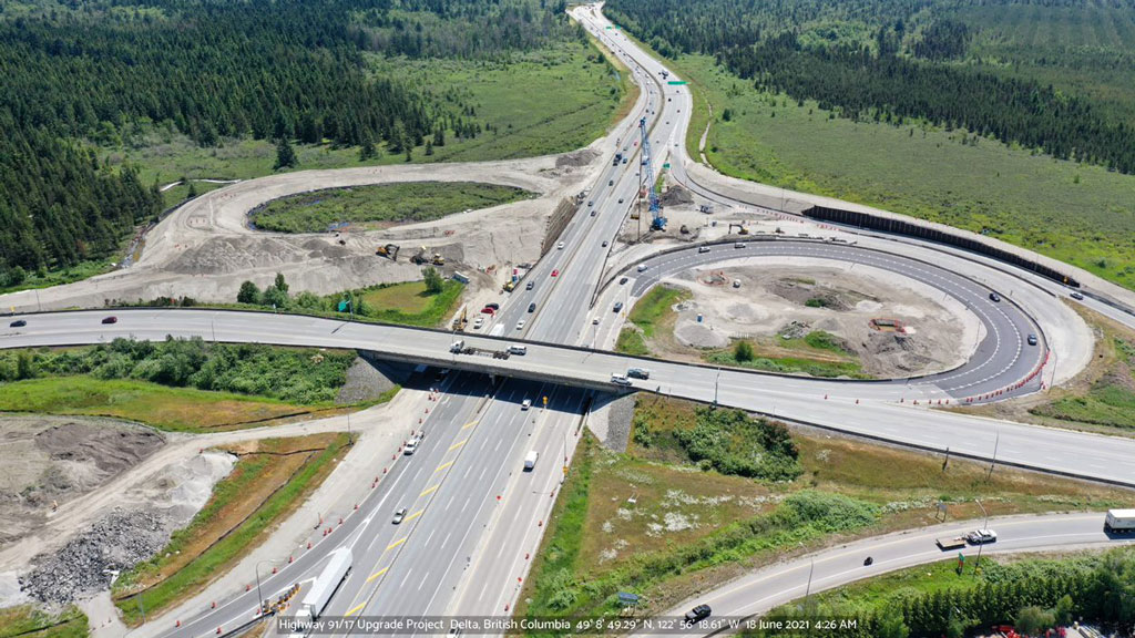 Major progress occurring on Delta highway upgrades