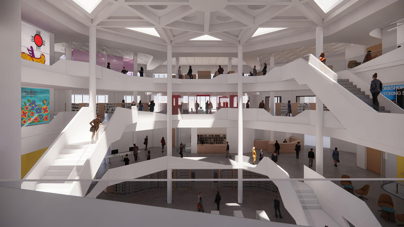 Mount Allison University unveils concept design for library hub