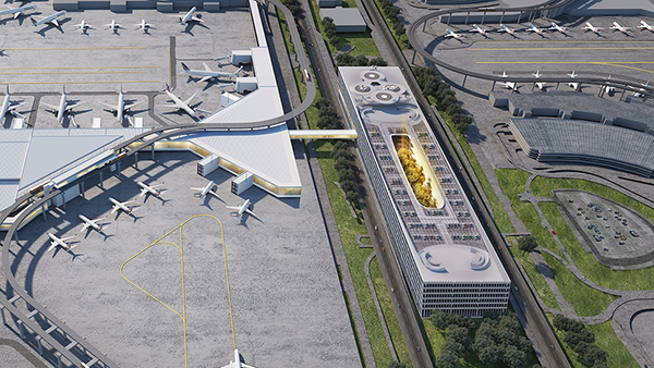 DFW airport’s $4 billion Terminal F is a modular marvel