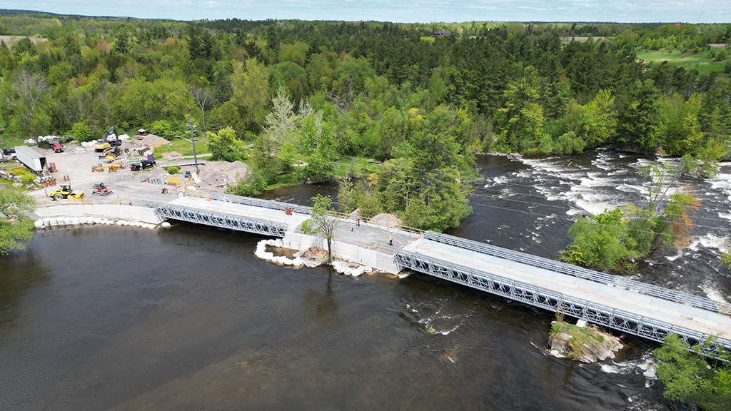 Acrow provides permanent replacement for Blakeney Bridge in Lanark