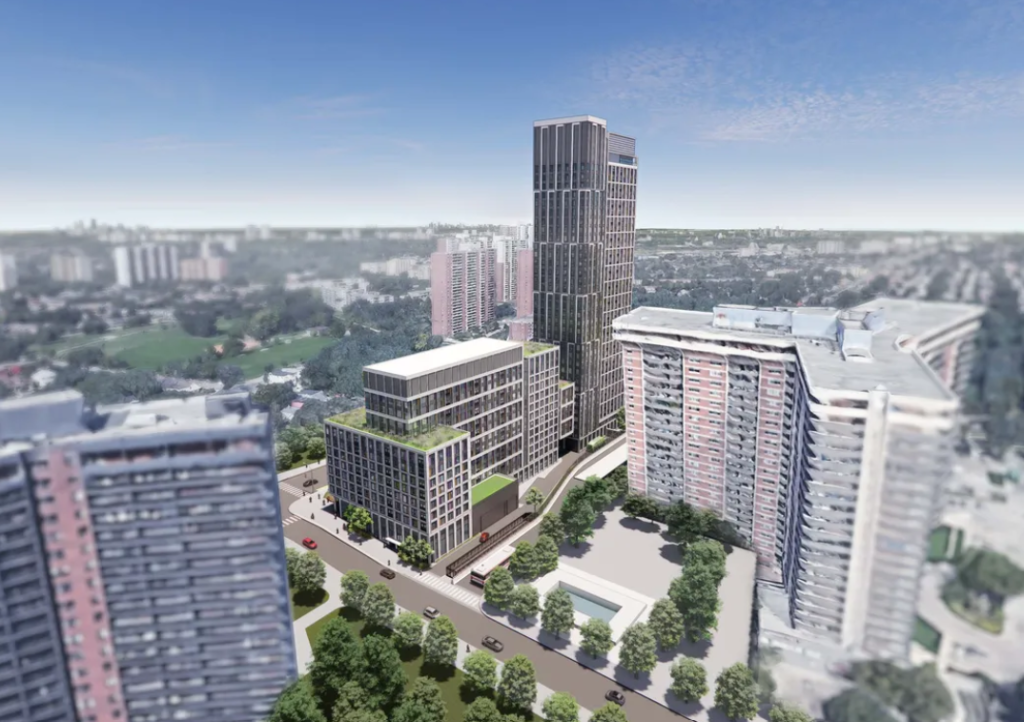 Toronto breaks ground on 705-unit transit-oriented community in Scarborough