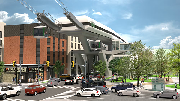 Comparing cable cars and light rail as people movers in Canada