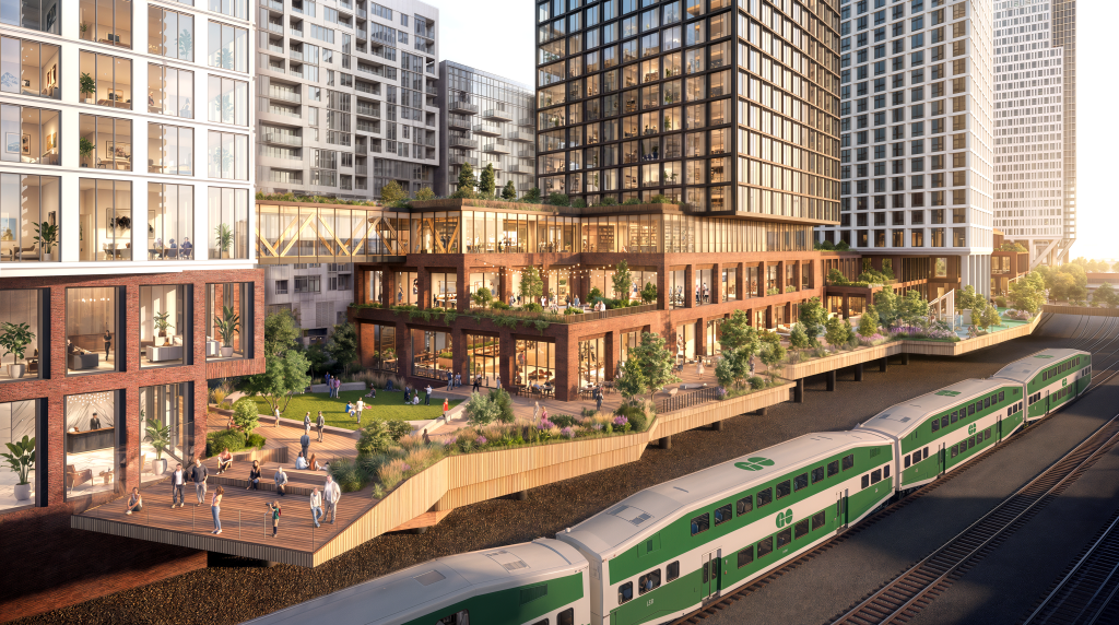 Reaching another level: Toronto Rail Yards project to extend above ...